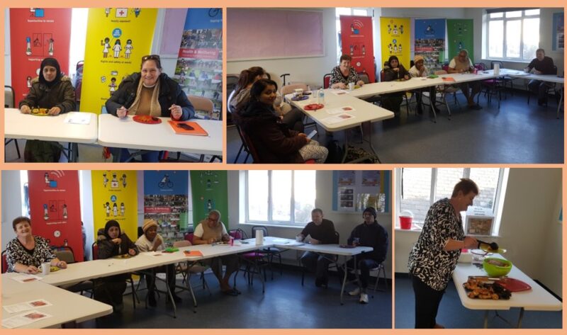 Our First Cookery Session with ESOL | Diversity House